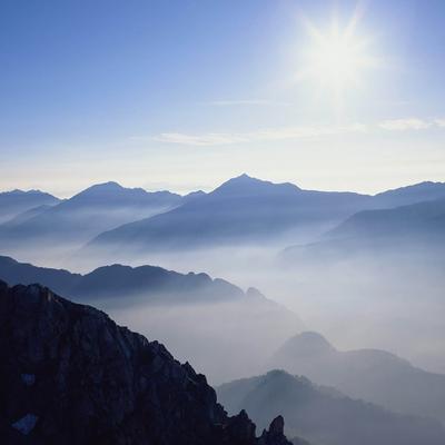 High mountains forest morning-Nature - KDE Store