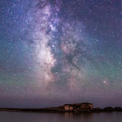 Night sky stars northern lights-Nature Photo H.. - KDE Store