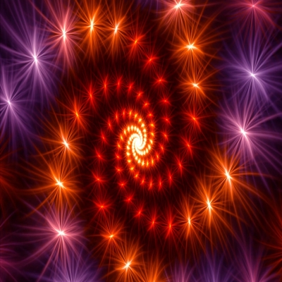 Red and Black Spiral Light - KDE Store