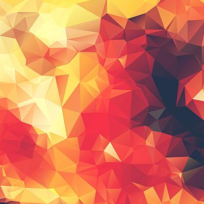 Orange and White Abstract Painting - KDE Store