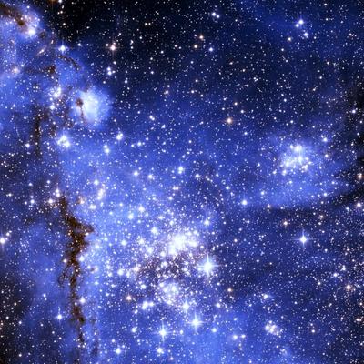 Blue and White Starry Night Full HD - KDE Store