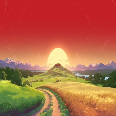Sunrise Landscape - KDE Store