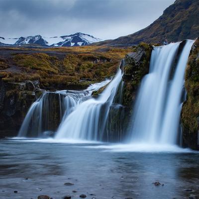 Waterfall flow water Morning Nature Scenery Waterfall_flow_ - KDE Store