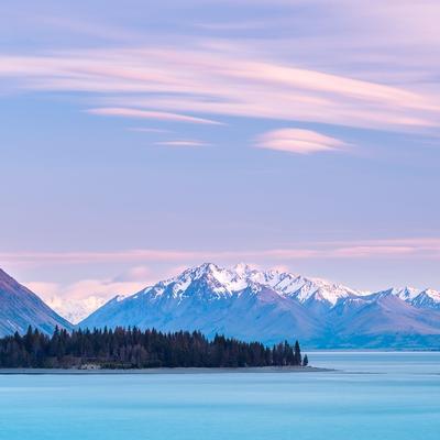 New Zealand Lake Tekapo Sky Clouds Nature HD W.. - KDE Store
