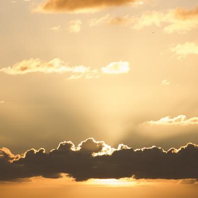 Sunset sky clouds sun-Scenery High Quality Wal.. - KDE Store