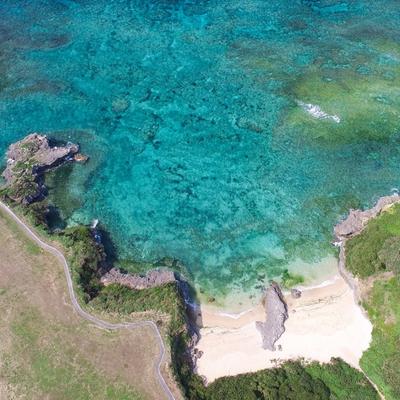 Island japan aerial view-Ocean scenery HD wall.. - KDE Store