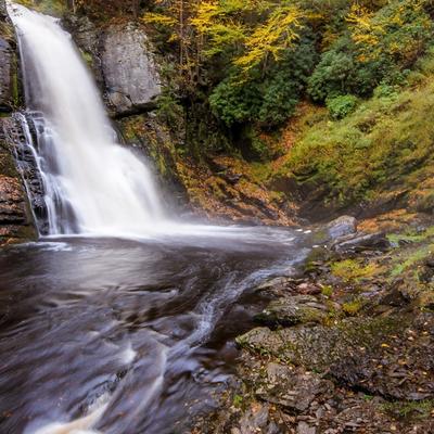 Waterfall water river grass trees-Nature High .. - KDE Store