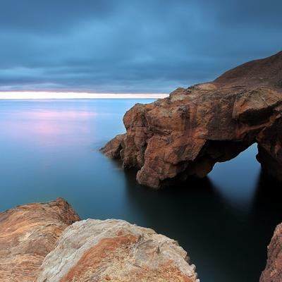 Rocks coast sea horizon surface-Nature Scenery.. - KDE Store