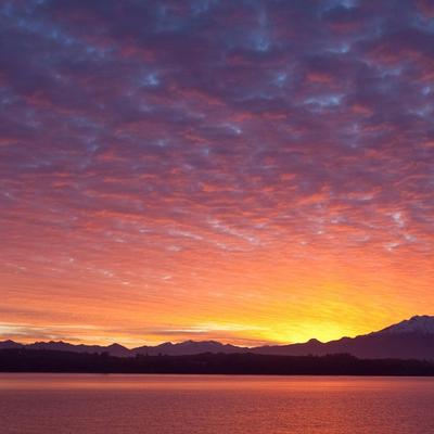 Purple clouds at sunset-Nature Scenery HD Wall.. Purple_clou - KDE Store