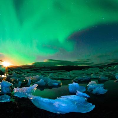 Iceland northern lights sky-Nature Photo HD Wa.. - KDE Store