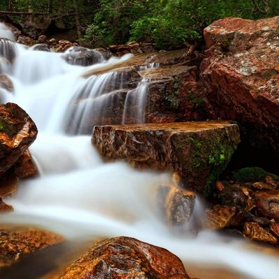 Beautiful Forest Waterfall Long Exposure-HD De.. - KDE Store