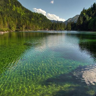 Clear water crystal lake-HDR Photography Wallp.. - KDE Store