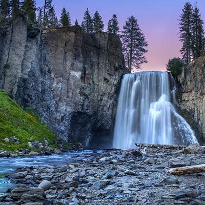 Cliffs waterfall rocks trees-Landscape HD Wall.. Cliffs_wate - KDE Store