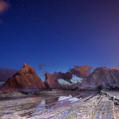 dusk night sky stars-Landscapes HD Wallpaper - KDE Store