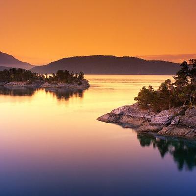 Lake Sunset Reflection-Nature HD Wallpaper - KDE Store