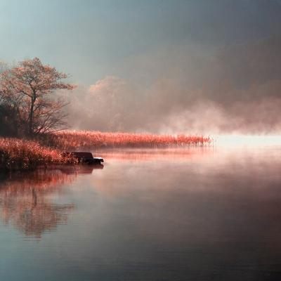 Lake Mist-Landscape HD Wallpaper - KDE Store