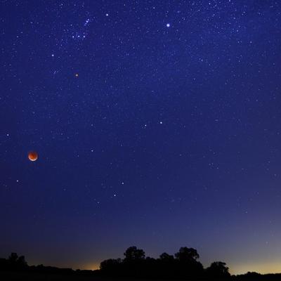 starry sky and full moon-Night sky HD wallpape.. - KDE Store