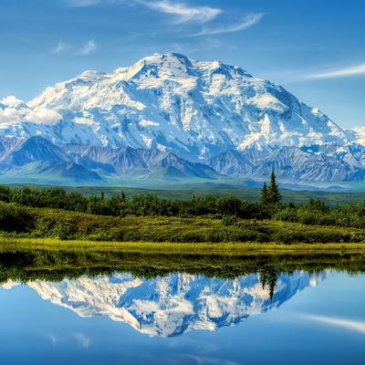 Snow Mountain Lake Serenity Alpine Wilderness .. - KDE Store