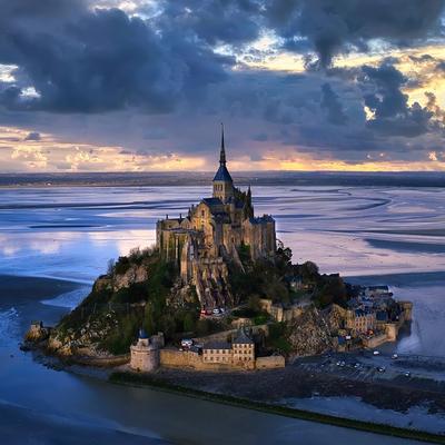 Mont Saint Michel Normandy France Bing 4K - KDE Store