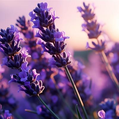 Lavender Bliss Romance Sunset Sunshine Macro 5.. - KDE Store