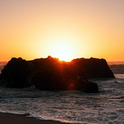 Coast Rocks Sunset Sunshine Olympic Park 5K - KDE Store