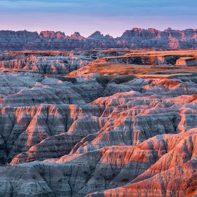 Sunrise Badlands National Park South Dakota US.. - KDE Store