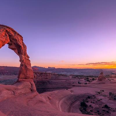 Sunset Delicate Arch Park Utah United States 5.. - KDE Store