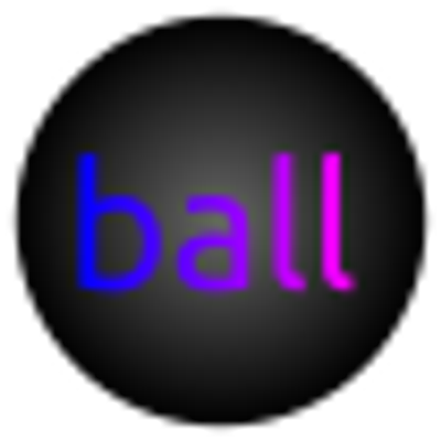A big black ball - KDE Store