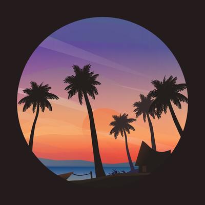 Coconut trees in Beach - KDE Store