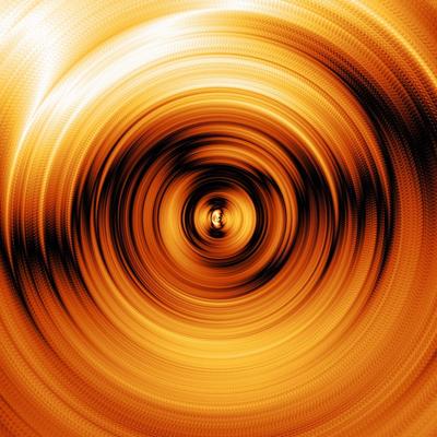 Golden spiral focused abstract art design - KDE Store