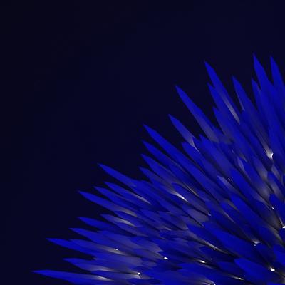 Blue abstract 3d-Flowers Photo HD Wallpaper - KDE Store