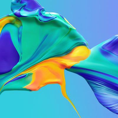 Colorful Paint Splash Huawei Abstract Desktop .. - KDE Store