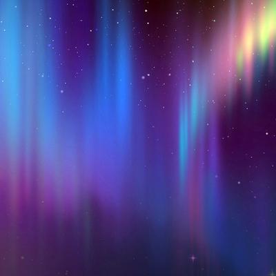 North Aurora Universe Sky Abstract HD Design - KDE Store