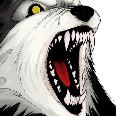 angry wolf-Abstract art design wallpaper - KDE Store