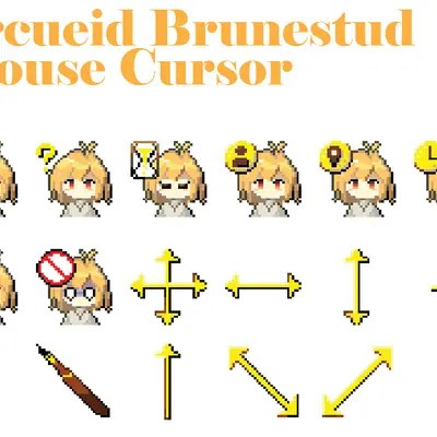 Arcueid Brunestud Custom Cursor - KDE Store