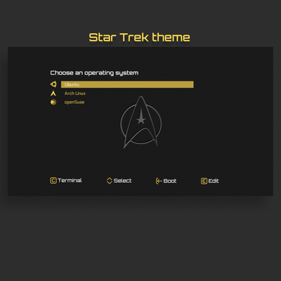 Star Trek GRUB Themes - Gnome-look.org
