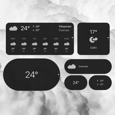 Nothing OS Weather - KDE Store