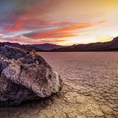 Sunset over the barren land-Nature Scenery HD .. - KDE Store