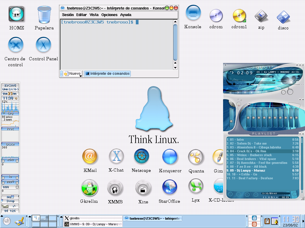 KDE3 + Mosfet's Liquid - KDE Store