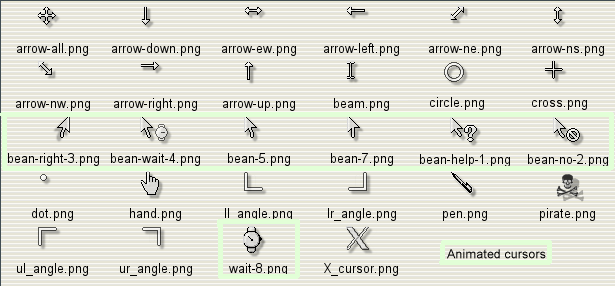 Bean Cursor Thema - KDE Store