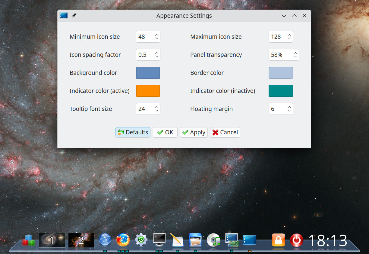 Crystal Dock - KDE Store