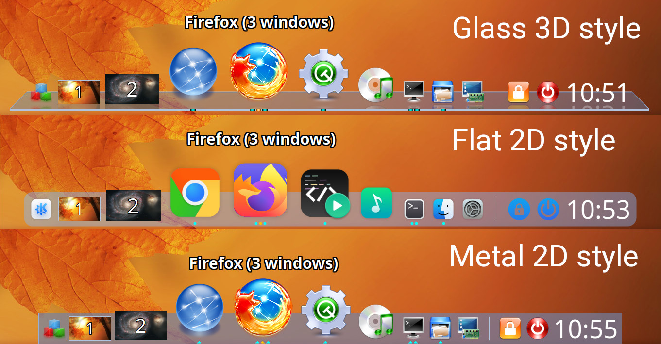 Crystal Dock - KDE Store