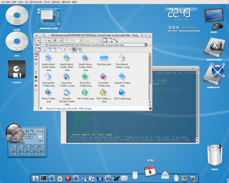 Aqua Screen - KDE Store
