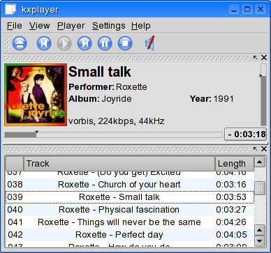 kxPlayer - KDE Store