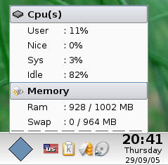 Simple System Monitor - KDE Store