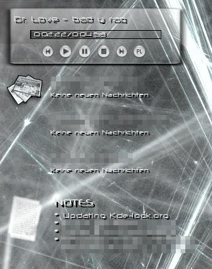 xmms, mail & modded cynapsis - KDE Store