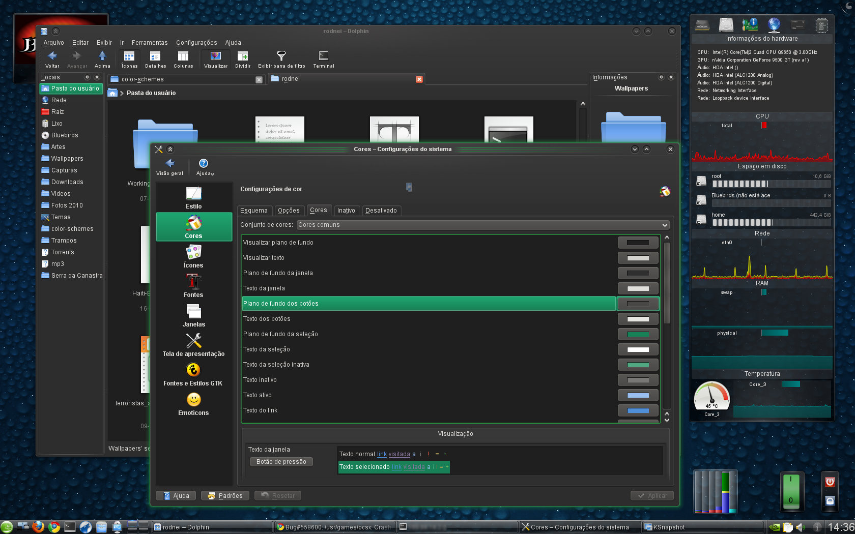 Obsidian Coast - Coral Green - KDE Store