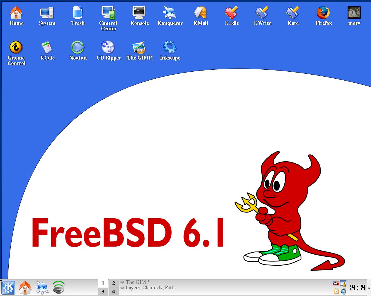 FreeBSD 6.1 SVG - KDE Store