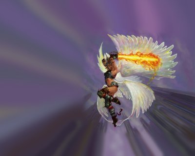 Razia Boros Archangel Wallpaper