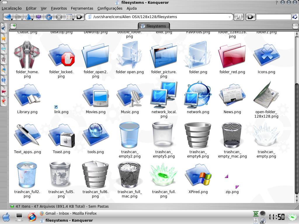 Alien OSX - KDE Store